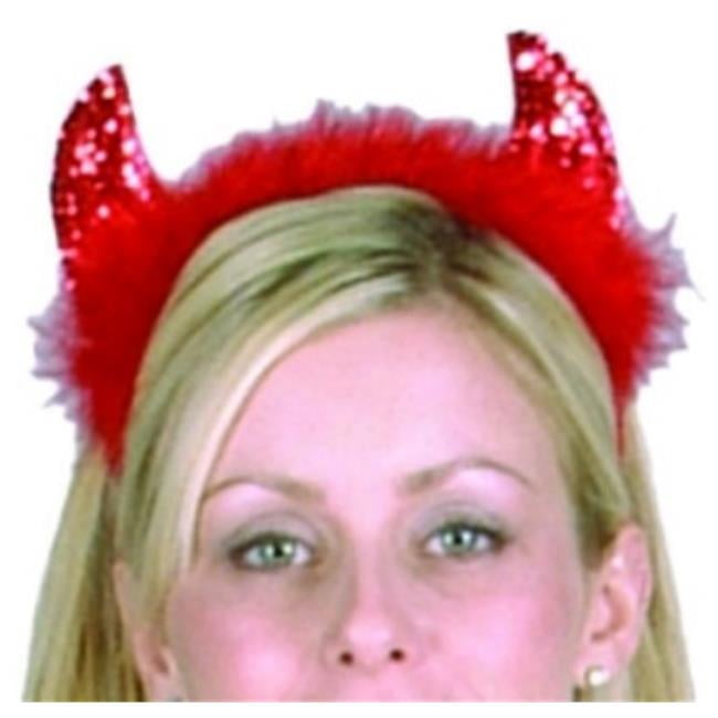 RG Costumes Sequin Devilina Devil Horns Costume - Walmart.com