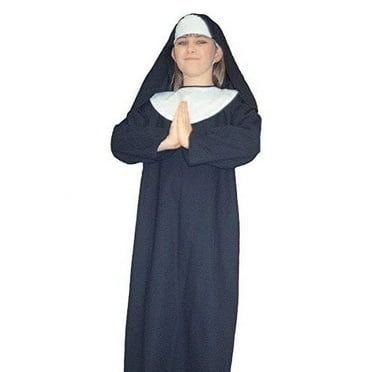 Walmart Child Nun Costume - Kids Halloween Outfit Dress - Walmart.com