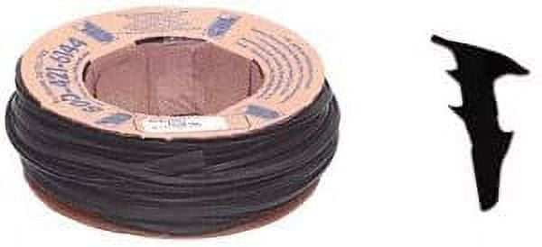 RG12100 Black 1/2" Roll-in Glazing Gasket - 100' Roll - Walmart.com