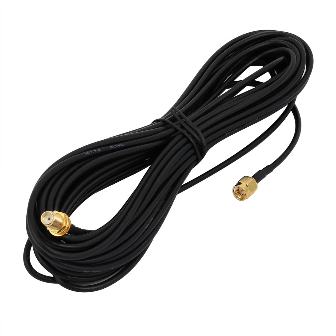 RG174 Coaxial Antenna Extension Cable SMA Female to Male Connector 9M ...