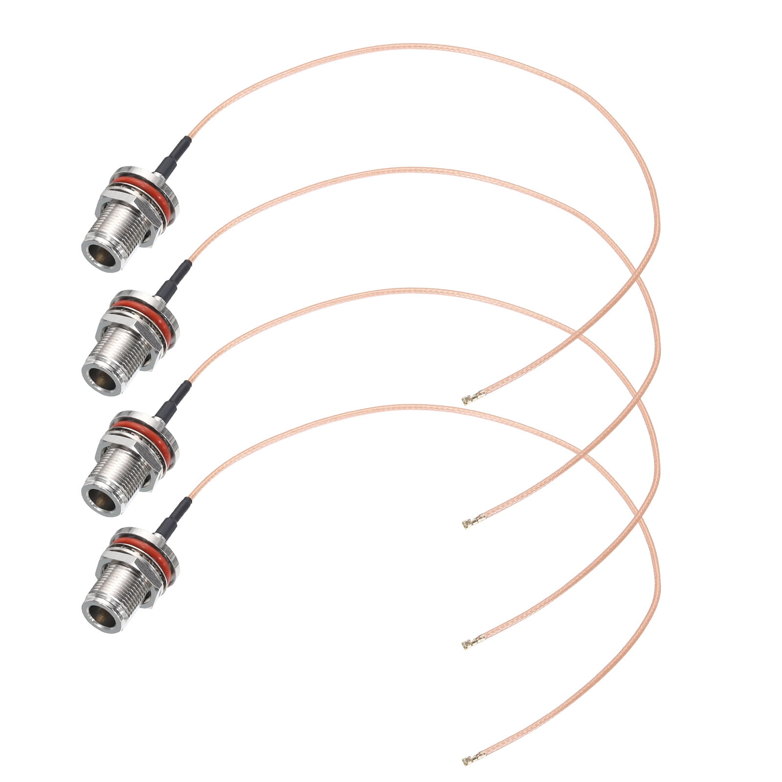 RG178 Coaxial Cables U.FL(IPEX/IPX) Mini PCI to N Female Bulkhead Low ...