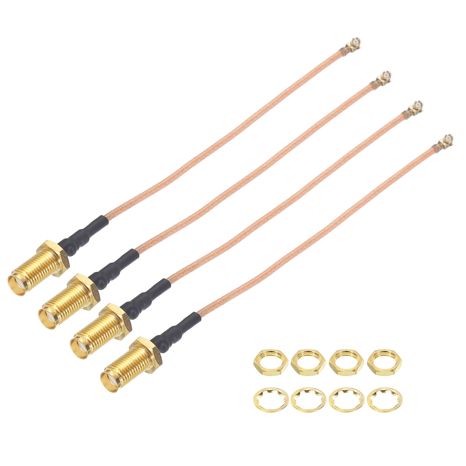 RG178 Coaxial Cables U.FL(IPEX/IPX) Mini PCI to SMA Female Low Loss ...