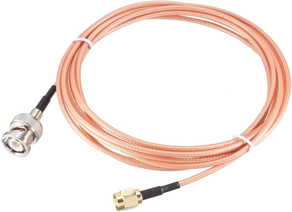 RG316 Coaxial Cable with BNC Male to SMA Male Connectors 50 Ohm 8 ft ...