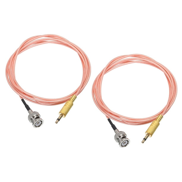 RG316 Coaxial Cables,BNC Male to TS Male3.5mm Low Loss RF Coaxial Cable ...