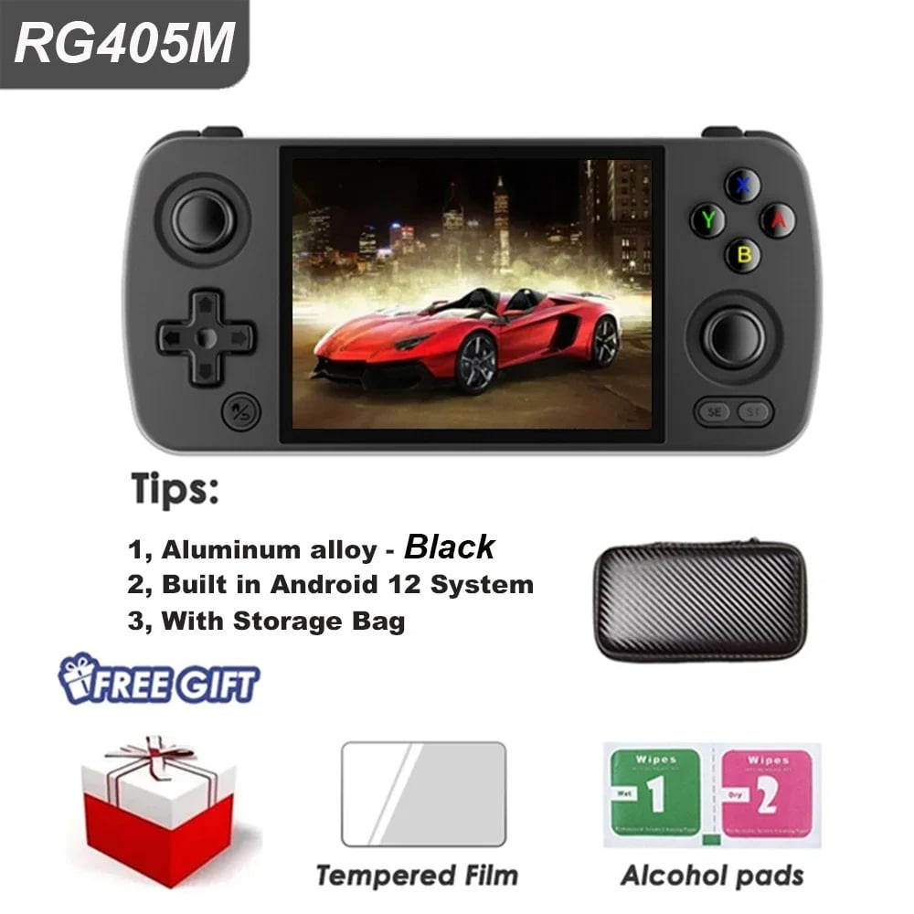 RG405M Metal Handheld Game Console Android 12 System Unisoc Tiger T618 ...