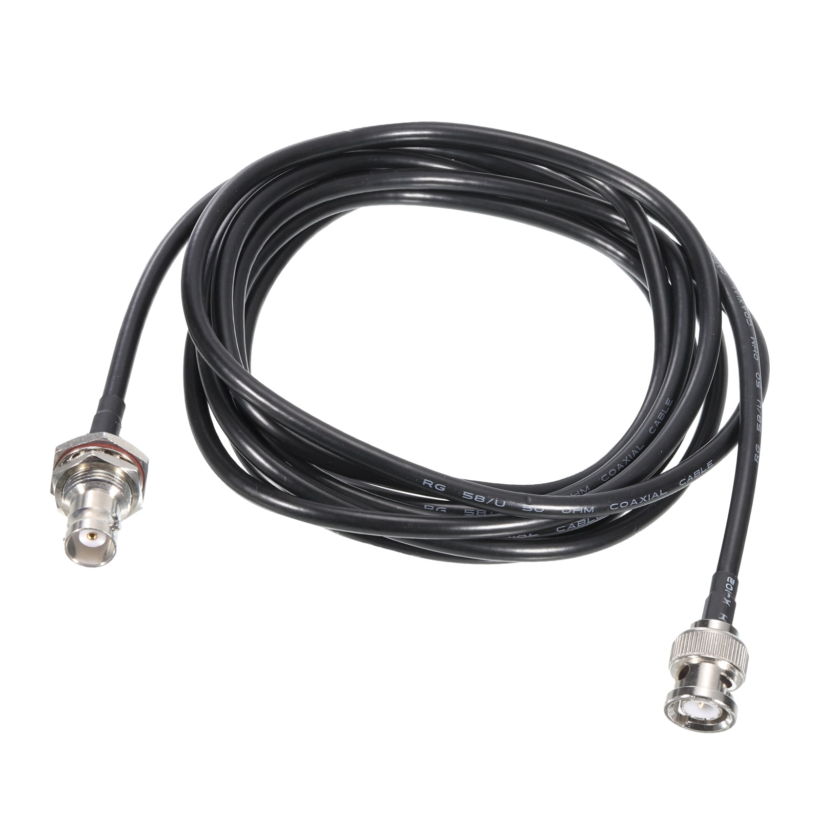 RG58 Coaxial Cables,BNC Male to BNC Female Bulkhead mount Low Loss RF ...
