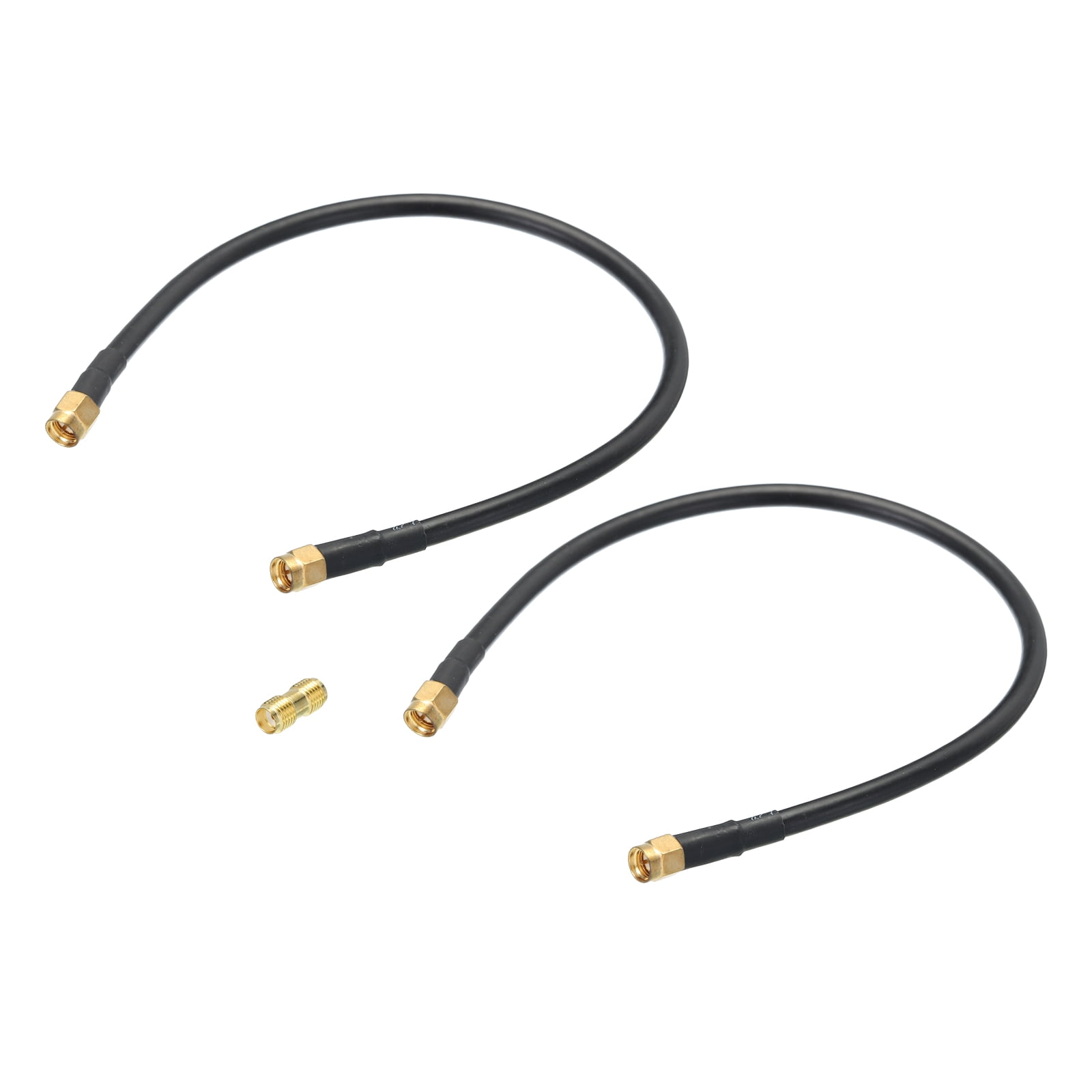 RG58 Coaxial Cables SMA Male To SMA Male With Adapter Low Loss RF ...