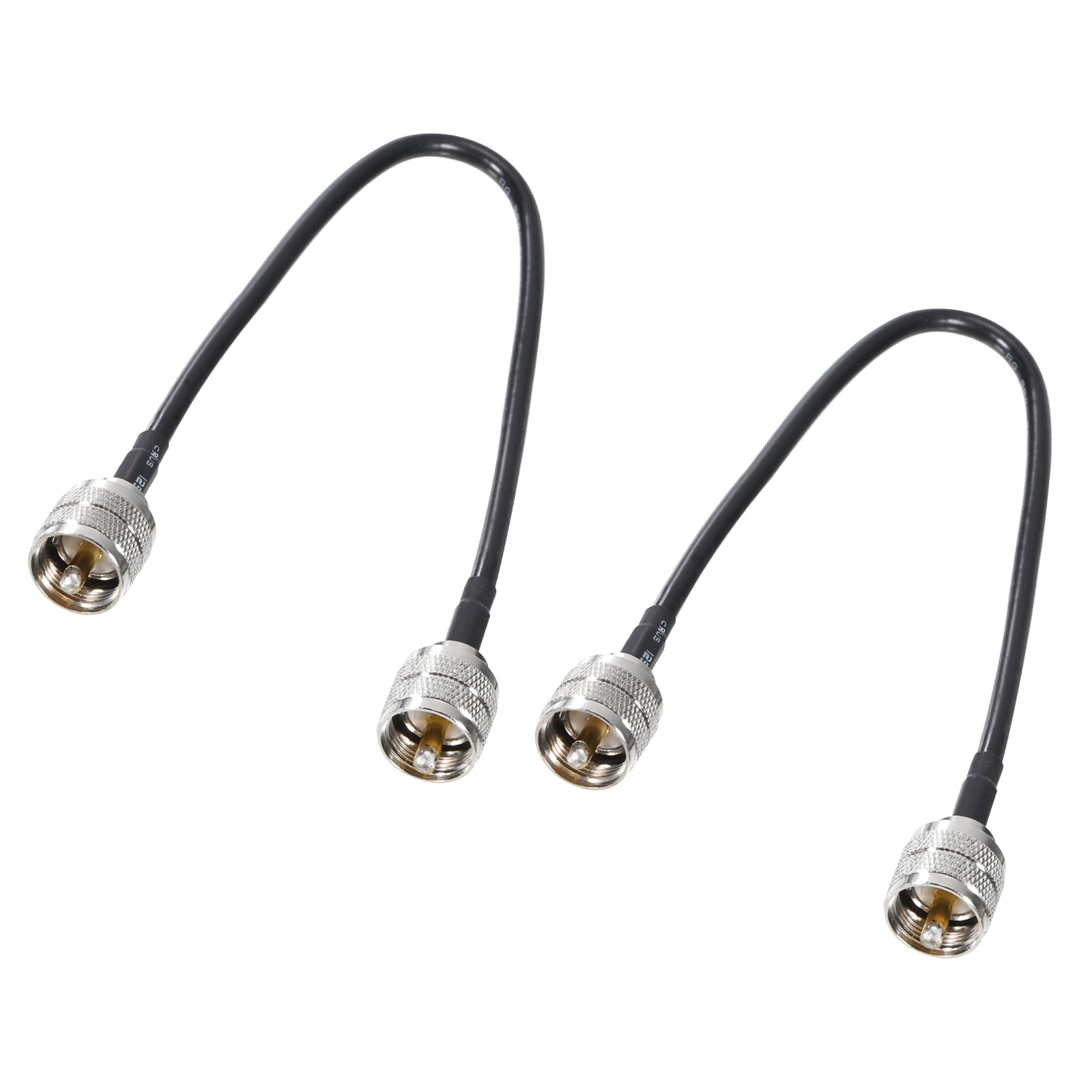 RG58 Coaxial Cables,UHF Male to UHF Male Low Loss RF Coaxial Cable 1FT ...