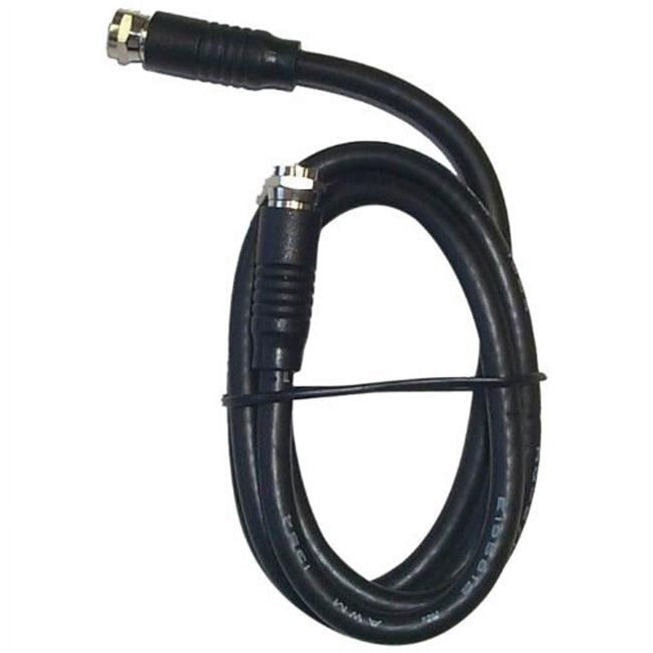 RG6 Black High Definition Coaxial Cable, 3ft. - Walmart.com