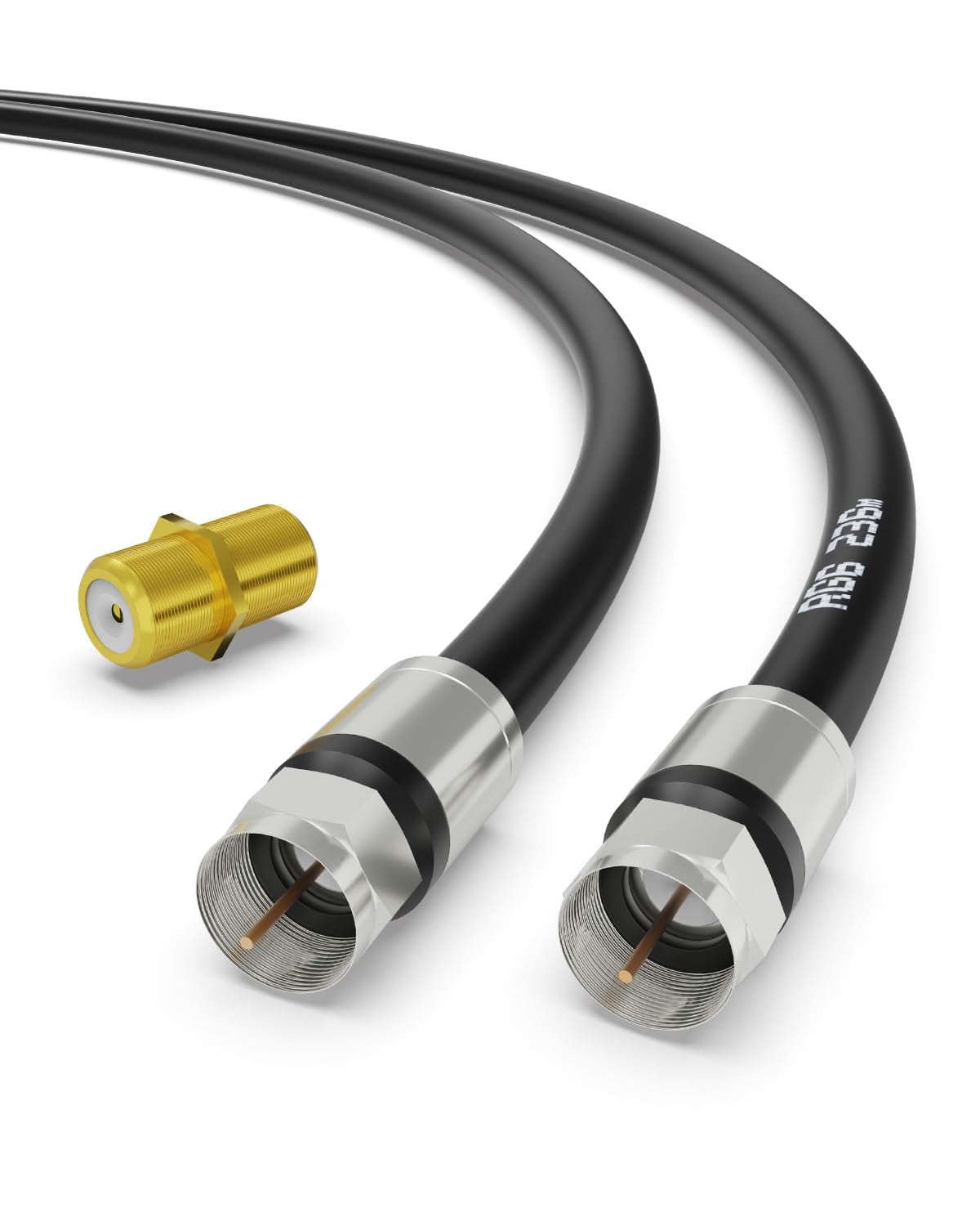 RG6 Coaxial Cable for TV,Antenna,Satellite Receiver,Digital Router ...