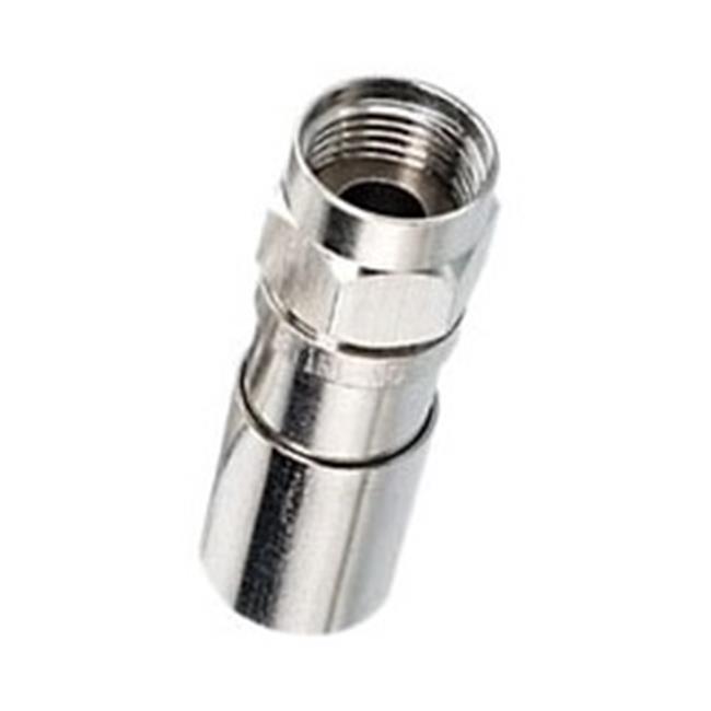 RG6 RTQ Compression F-Connector, Pack of 10 - Walmart.com