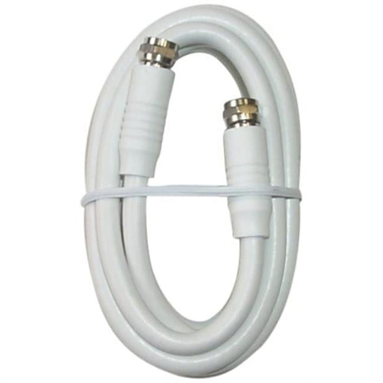 RG6 White High Definition Coaxial Cable, 6 ft. - Walmart.com