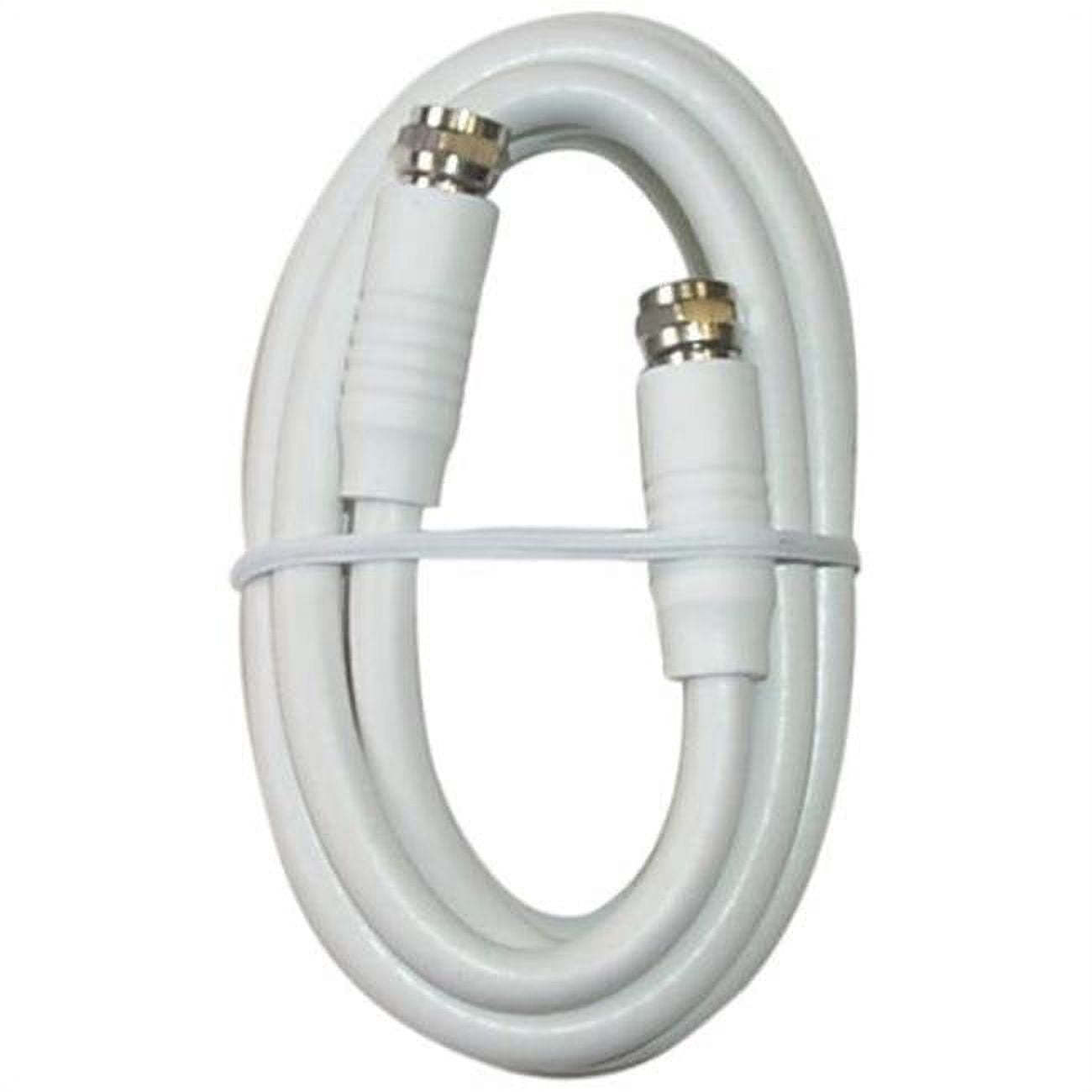 RG6 White High Definition Coaxial Cable, 6 ft. - Walmart.com