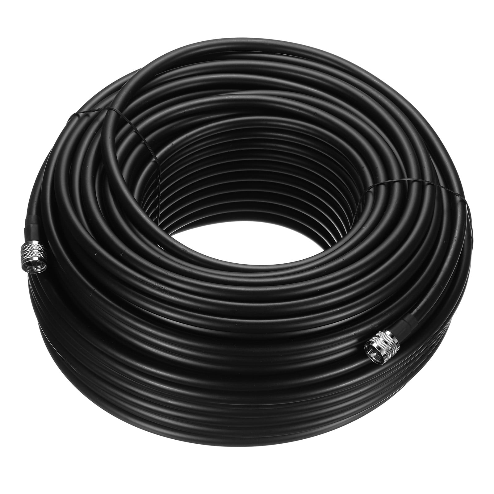 RG8/U Coax Cables with Pl-259 Male Connectors for CB/Ham Radio 61m ...