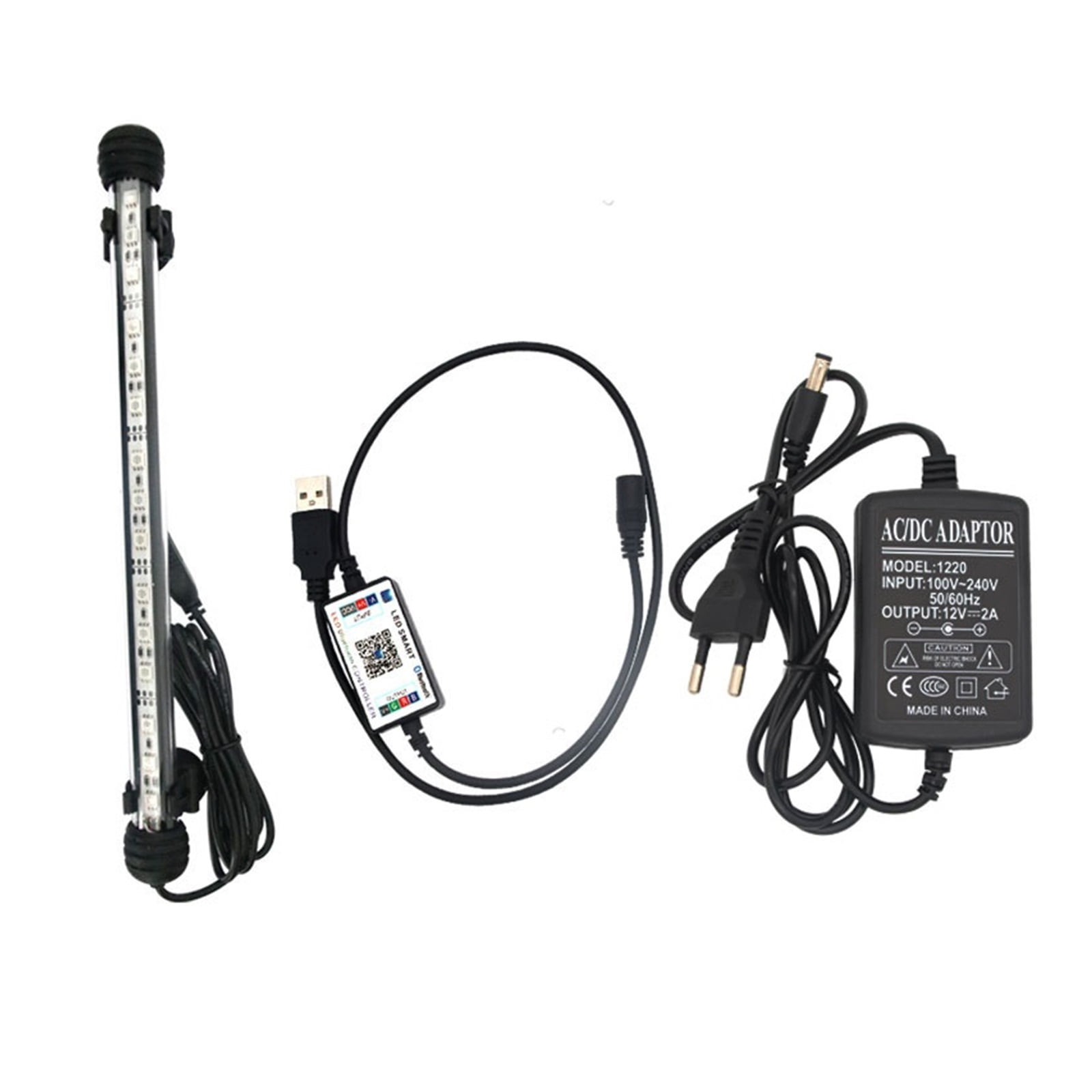 RGB Aquarium Light Marine Controller Fish Tank Led Lighting Fixture For ...