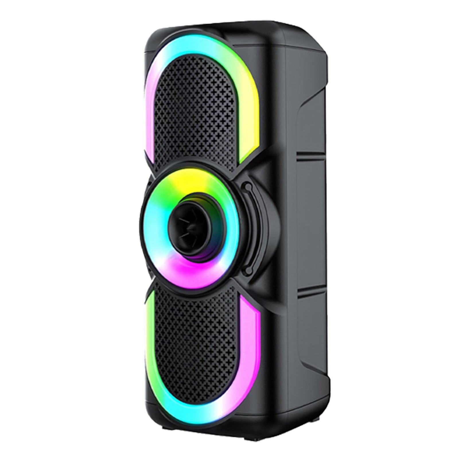 RGB Colorful Bluetooth Speaker with Long Battery Life - 5.2 Version for Seamless Wireless ...