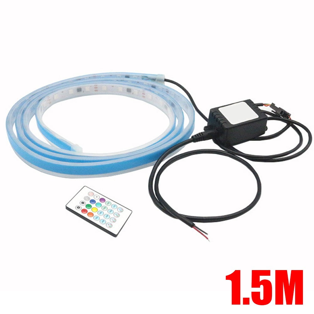 RGB Colorful DRL RGB LED Car Hood Daytime Running Lights with APP ...