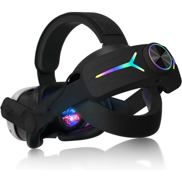 Rechargeable RGB Comfort Headset with 8000mAh Battery, Meta Quest 3 ...