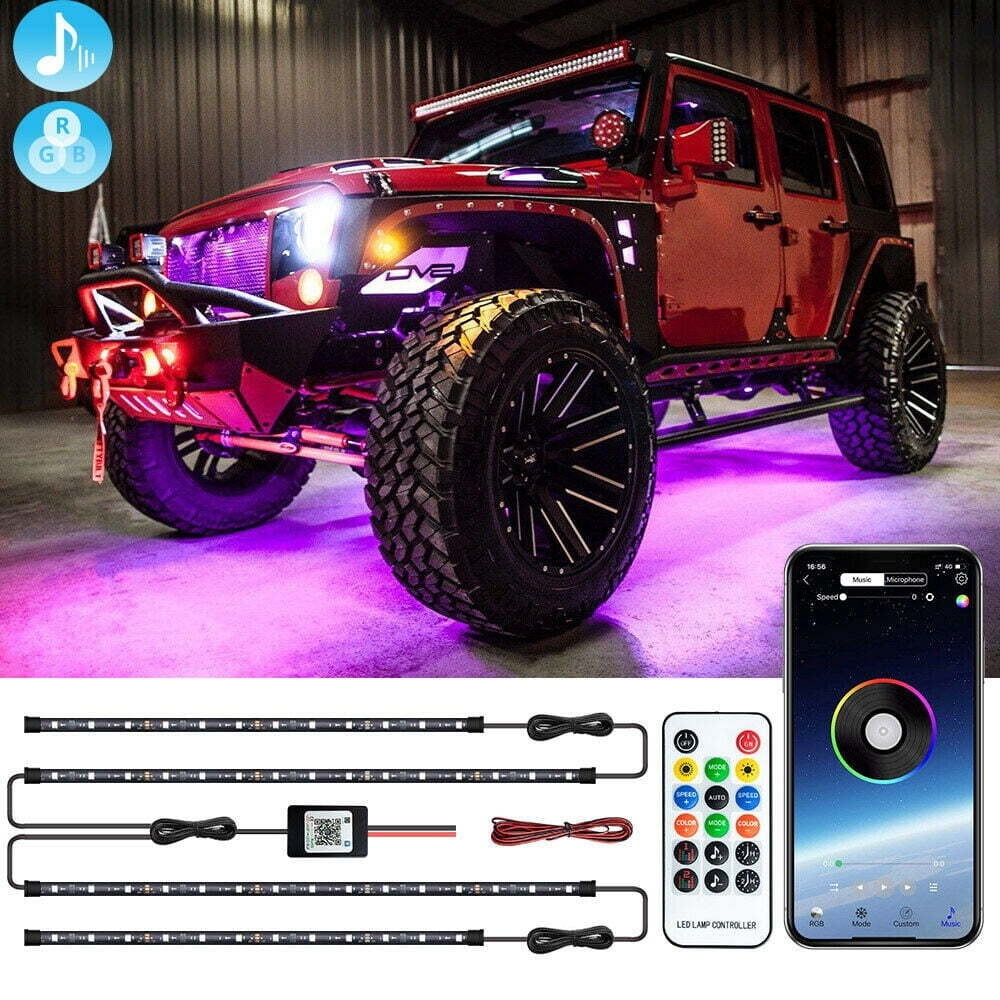 RGB Dreamcolor led Car underglow lights Automobile chassis lamp ...