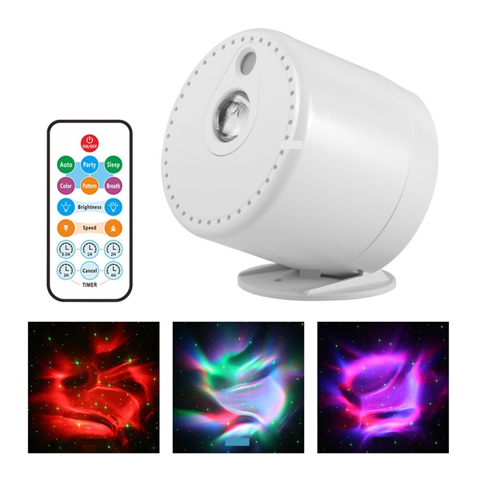 RGB Fullcolor Aurora LED Lamp Galaxy Starry Sky Star Mix Projector ...