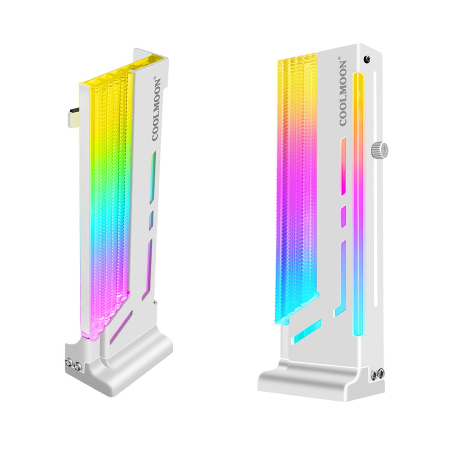 RGB GPU Bracket, Vertical Mounting Bracket, 5V 3 Pin Connector, Stable ...