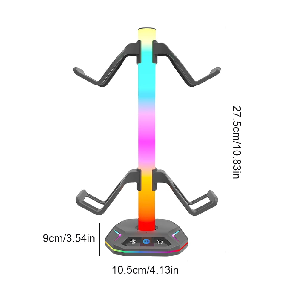 RGB Game Controller Stand for PS5/PS4/For Xbox/Switch Pro Gamepad ...