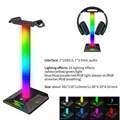 RGB Gaming Headphone Stand ONIKUMA ST2 Computer Headset Stand Holder ...