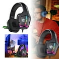 RGB Gaming Headset With Head Mounted Design For PC Game Console And ...