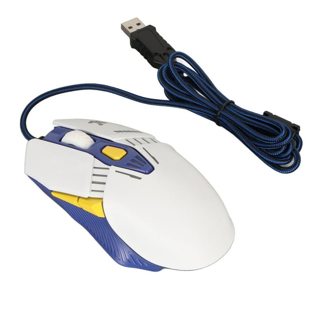 RGB Gaming Mouse 7200 DPI Programmable Buttons Backlight Modes Software ...