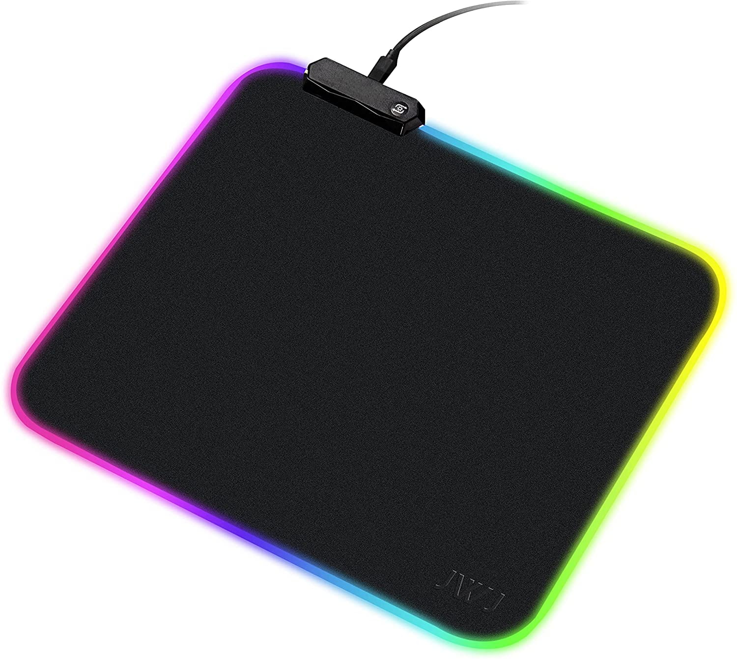 RGB Gaming Mouse Pad Mat - 340×245×3mm Led Mousepad with Non-Slip ...