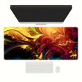 RGB Gradient Brick Pattern Gaming Desk Mat - Walmart.com