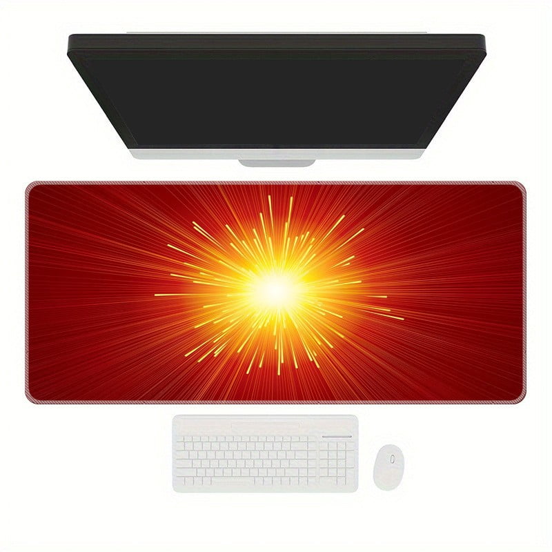 RGB Gradient Brick Pattern Gaming Desk Mat - Walmart.com