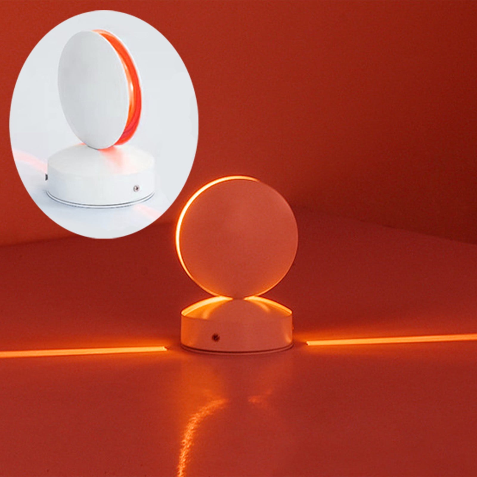 RGB LED Wall Sill, 360-Degree Corridor Light, Color Remote Control ...