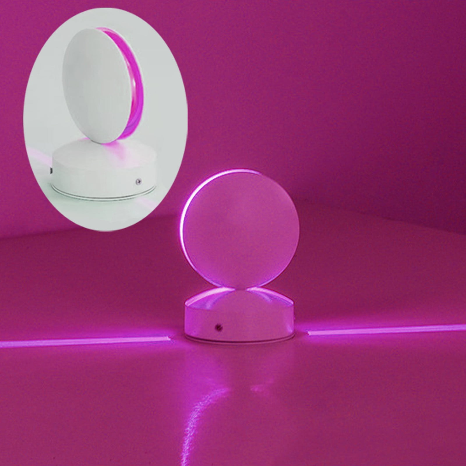 RGB LED Wall Sill, 360-Degree Corridor Light, Color Remote Control ...