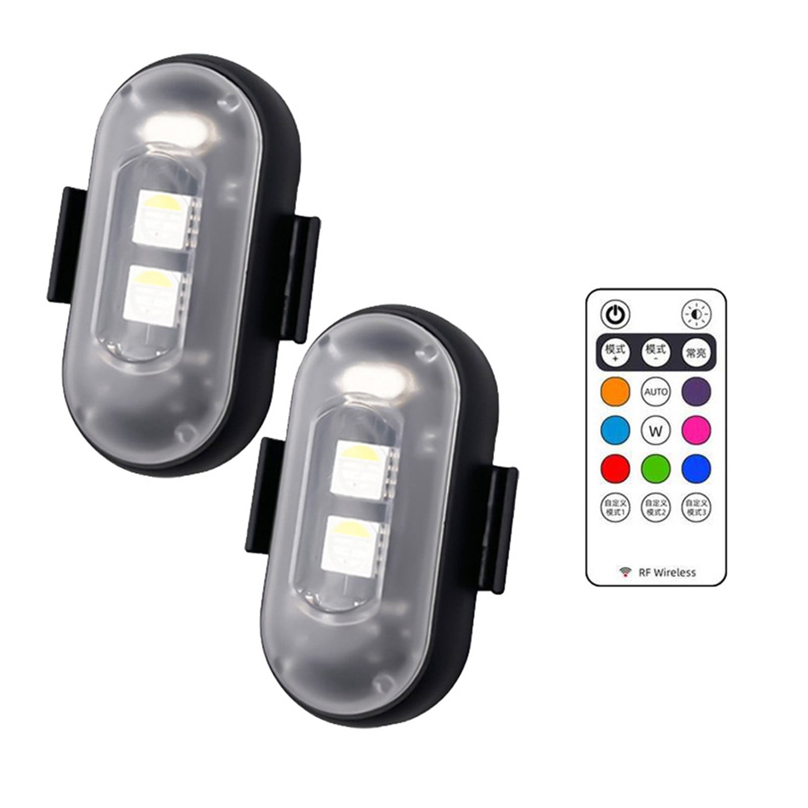 RGB Led Aircraft Strobe Lights Motorcycle Lights LED Flash Position ...