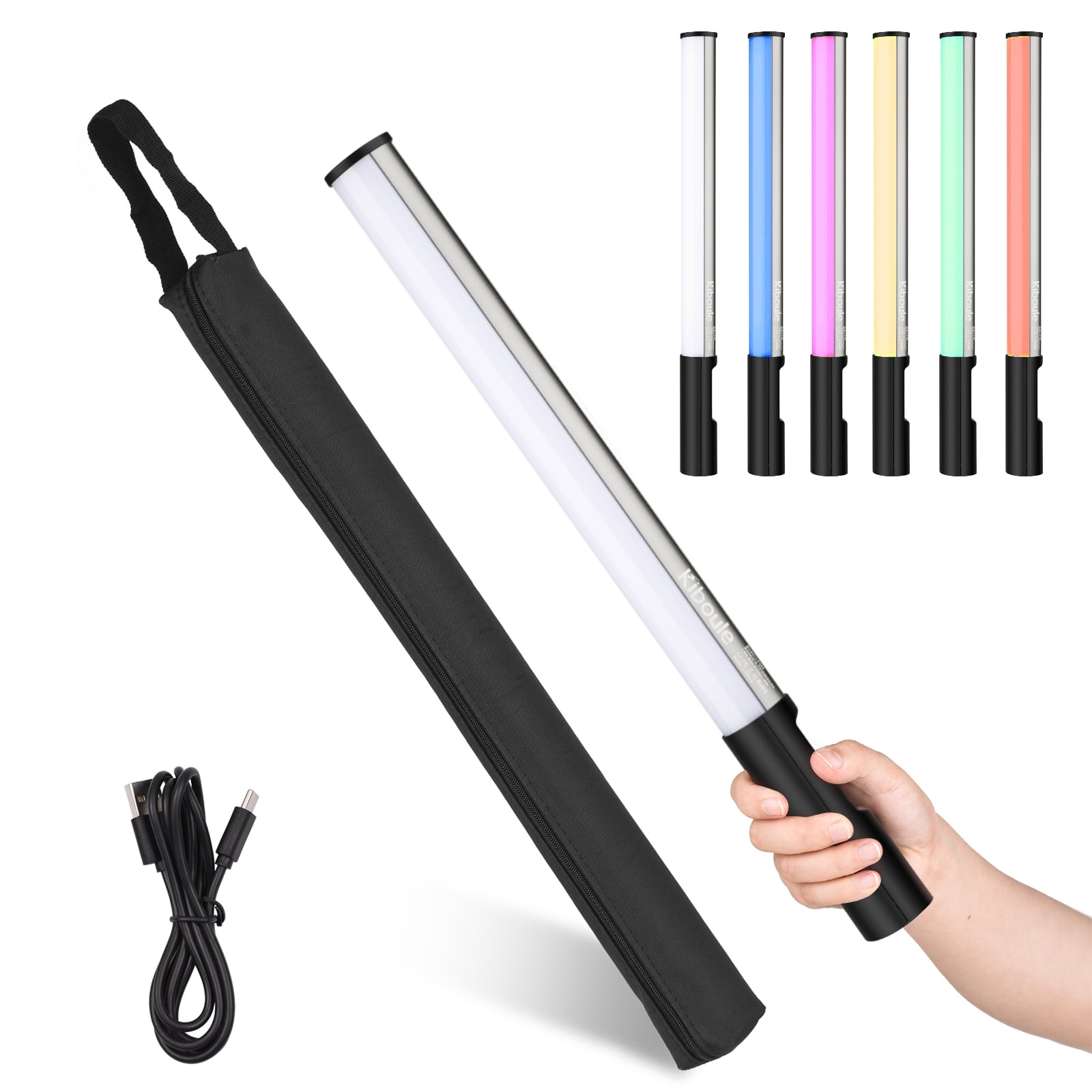 RGB Light Wand Stick Handheld Photography Video Light Bi-Color ...