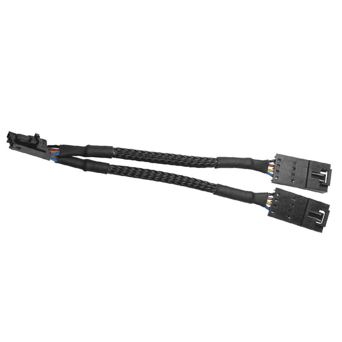 RGB Lighting Extension Cable 1to2 Splitter Cable 4pin Male to Dual ...
