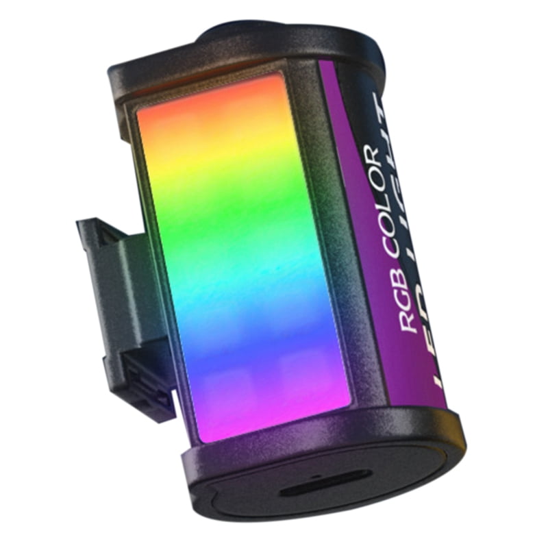 RGB Mini LED Light 400-750nM Camera Fill Light for Camera Lens ...