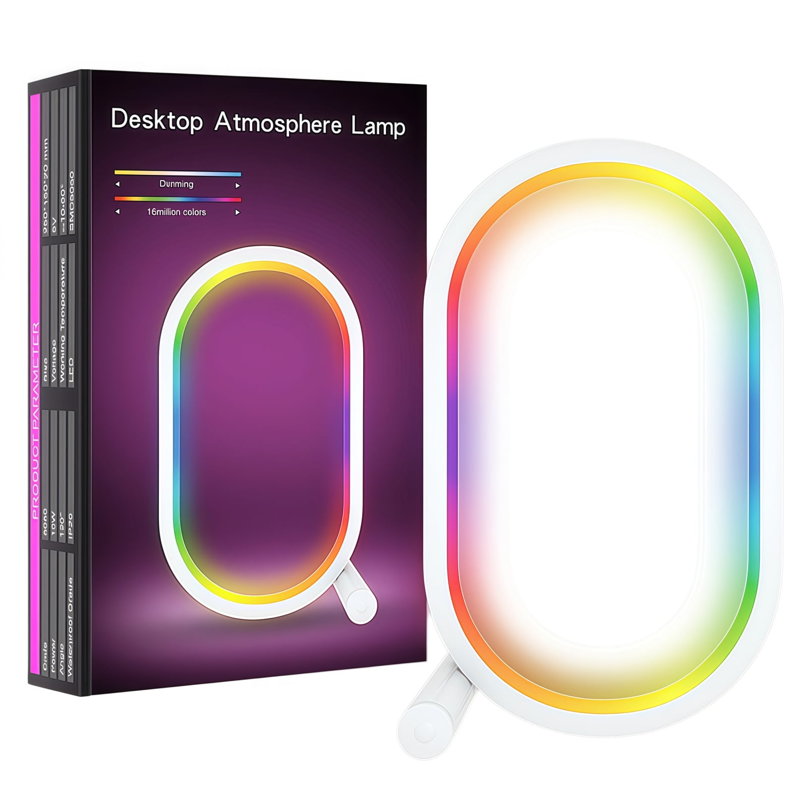 RGB Music Rhythm Atmosphere Light – 16 Million Colors LED Mood Lighting ...