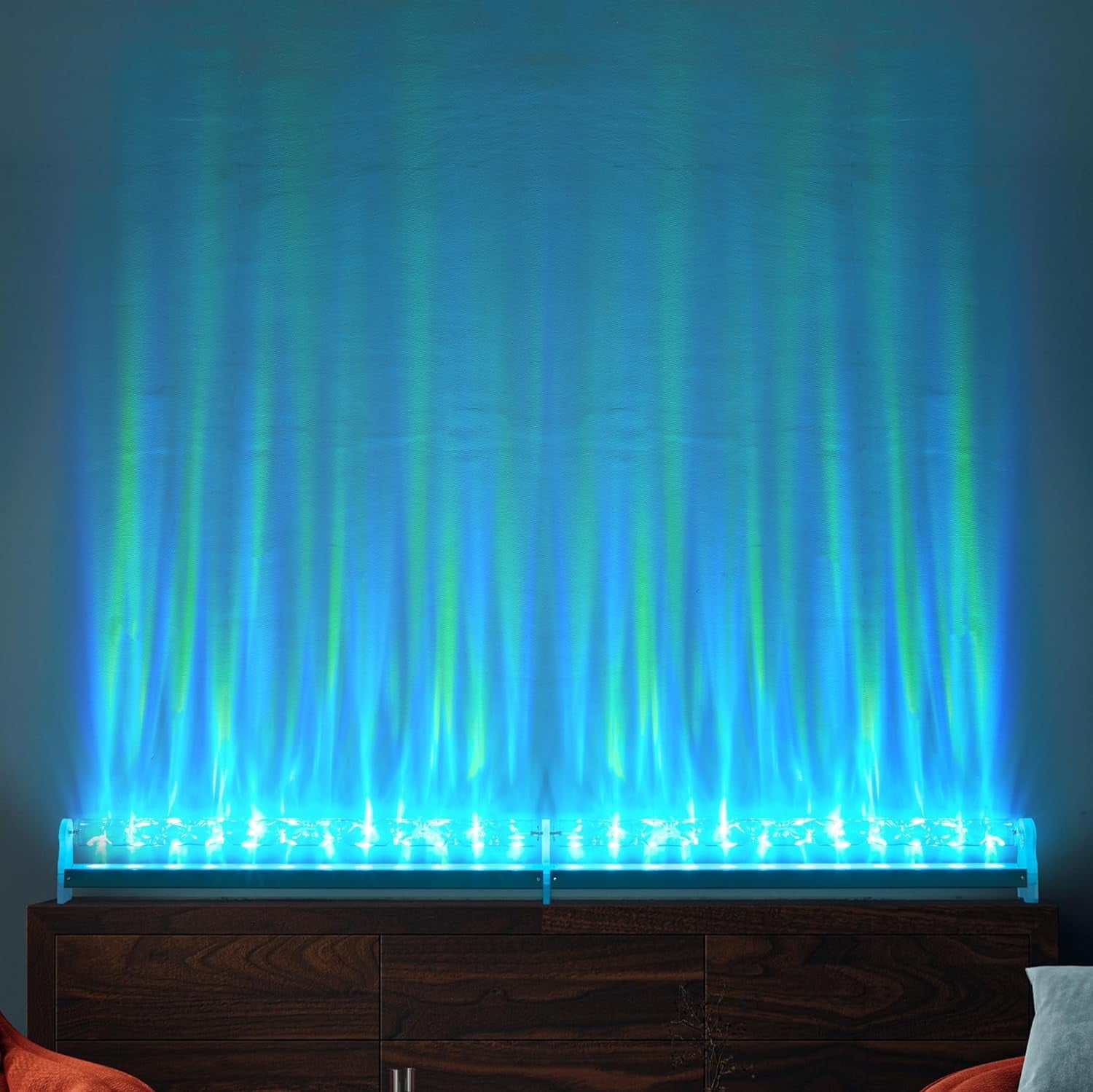 RGB Ocean Wave Lights, Projector Lamp, Ambient Lighting for Bedroom ...