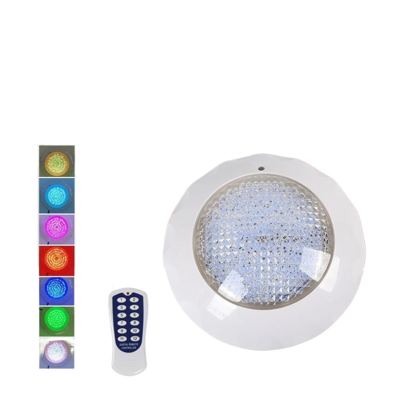 RGB Pool Lights with 2835 LED Beads, 3000LM Brightness for Pool Outdoor ...