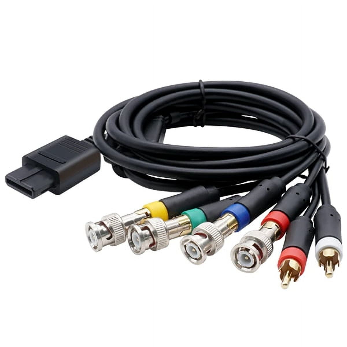 RGB/RGBS Cable for N64 SFC SNES Video Consoles Composite with Strong ...