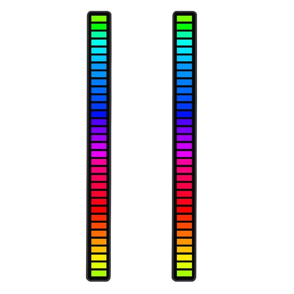 RGB Sound-Activated Music Rhythm Car Ambient Light - Gaming or Party ...