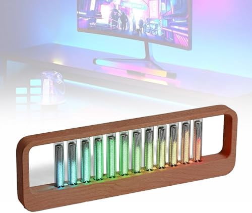 RGB Sound Pickup Spectrum Lamp, Audio Spectrum Analyzer Display ...