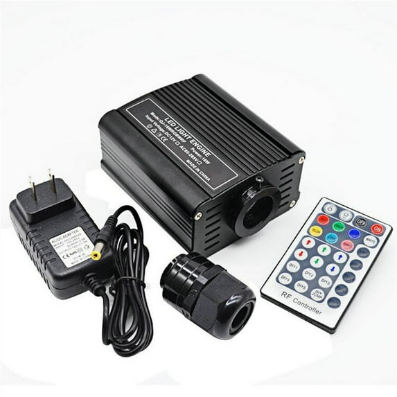 RGBW 16W Fiber Optic Light Engine Driver 28Key RF remote controller f ...