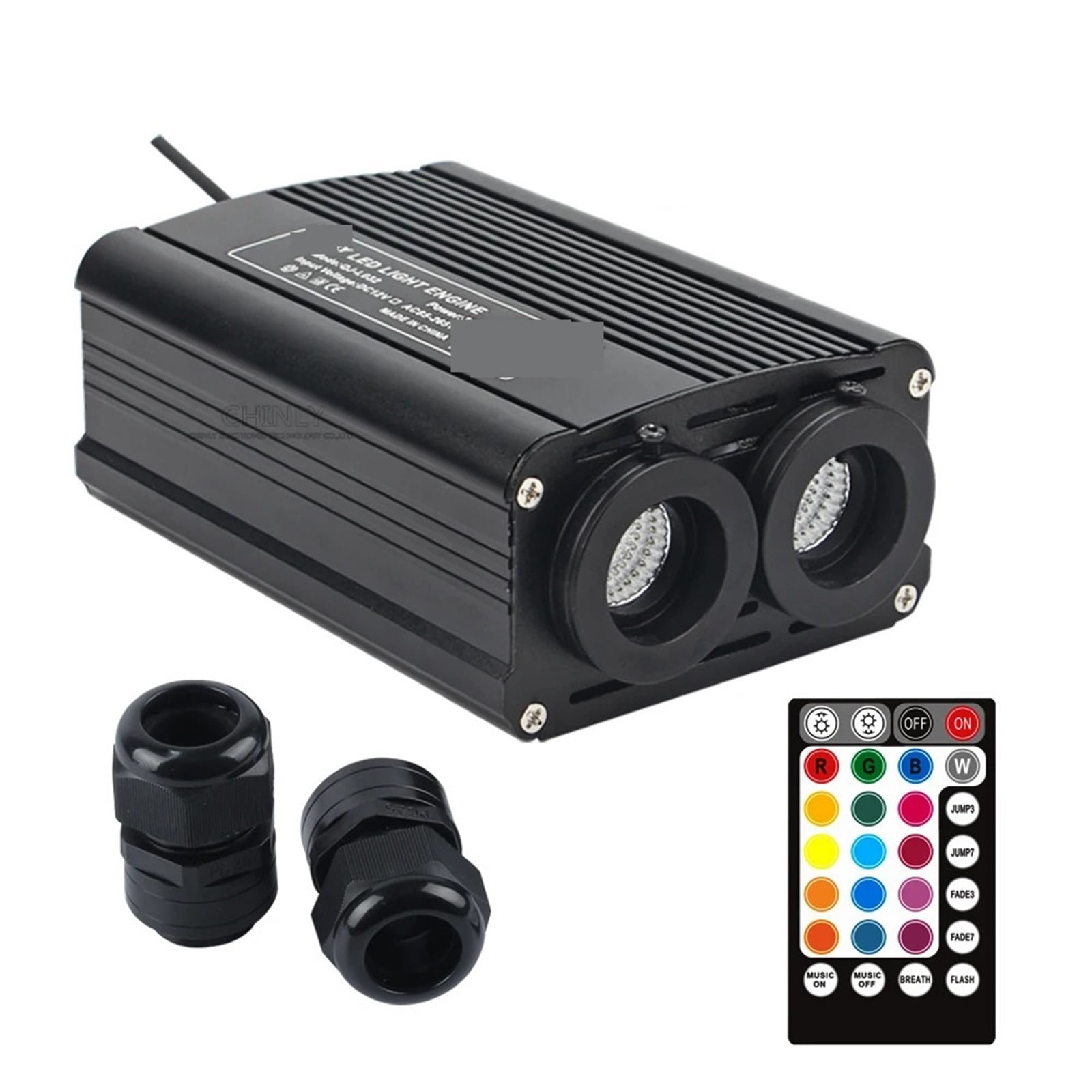 RGBW 32W LED Fiber Optic Engine Smart Bluetooth /Music / Remote Control ...