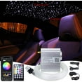 RGBW Twinkle Star Fibre Optic Roof Light Kit for Car Headliner - 160pcs ...