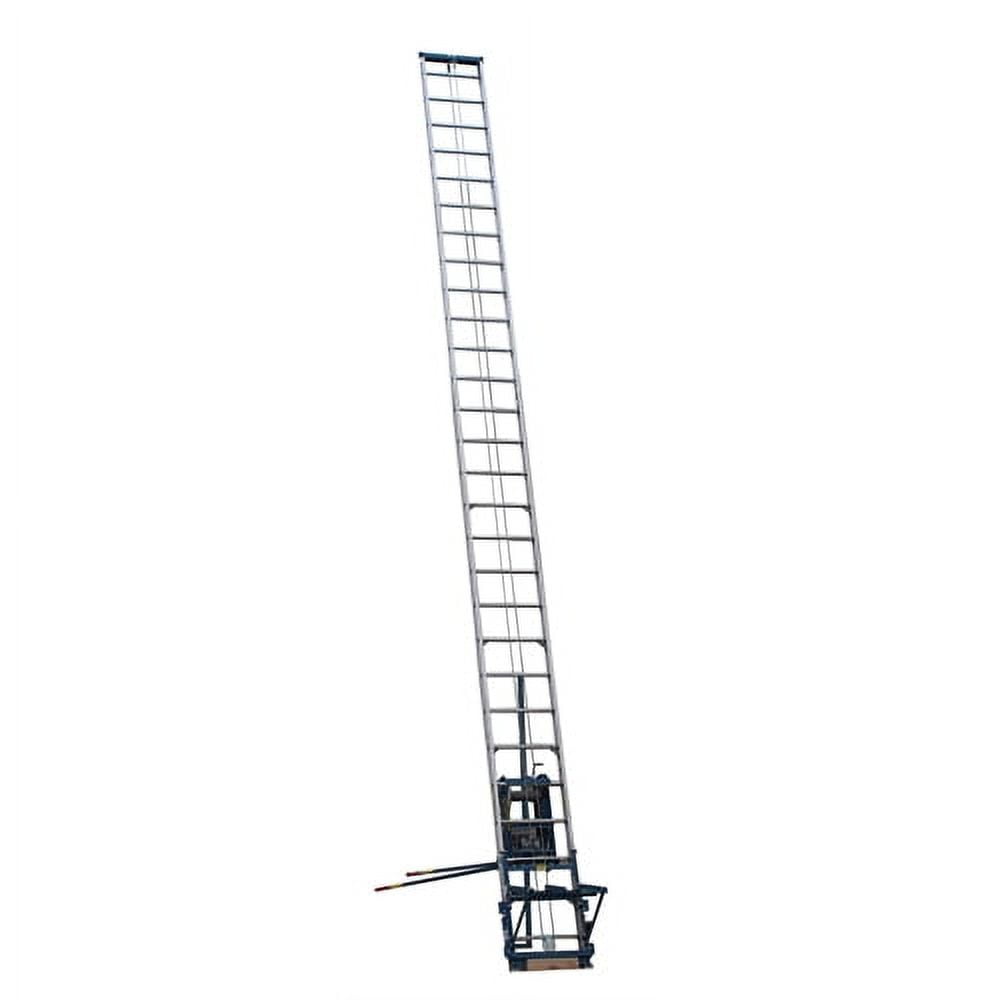 RGC Classic Aluminum Ladder Hoist with Roof Stabilizer and Pulley ...