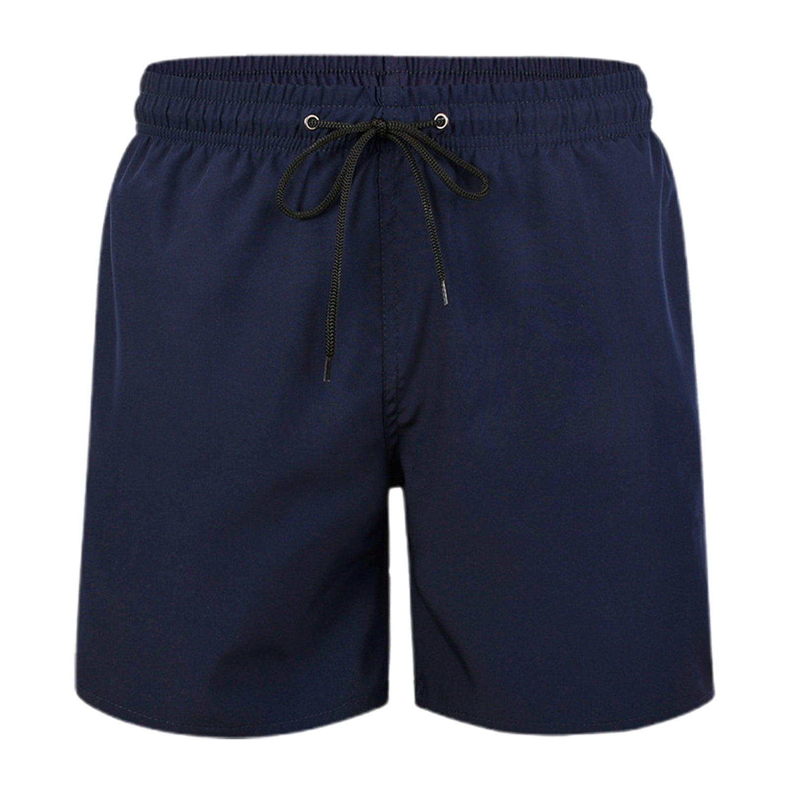 RGDYPKO Mens Swim Trunks Solid Color Loose Casual Stretch Lined Beach ...