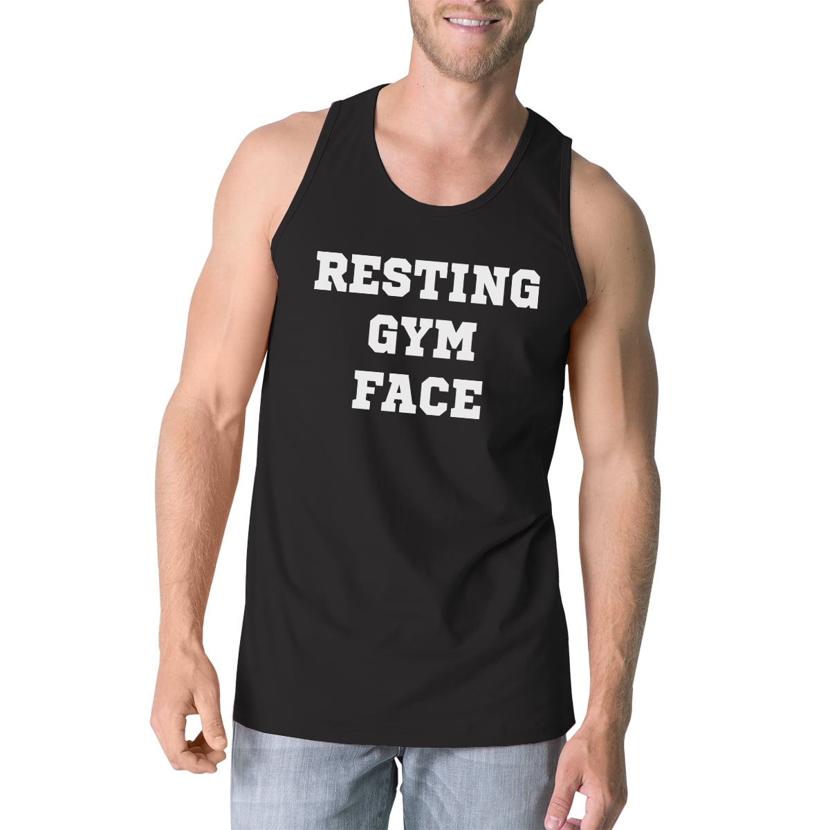 RGF Mens Funny Work Out Fitness Tank Top Gift For Funny Gym Friends ...